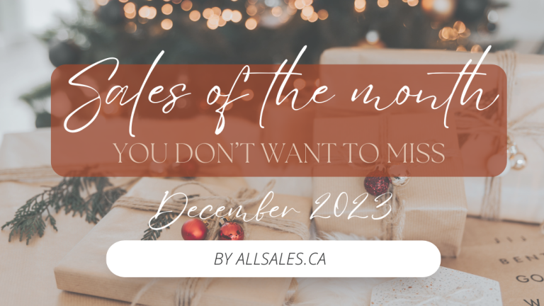 allsales.ca blog | Sales Of The Month You Don’t Want to Miss – December ...